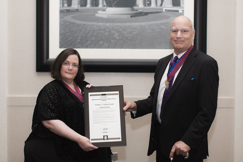 Sandy Bond, FAIA Honored by AIAVA with Noland Medal • 3North